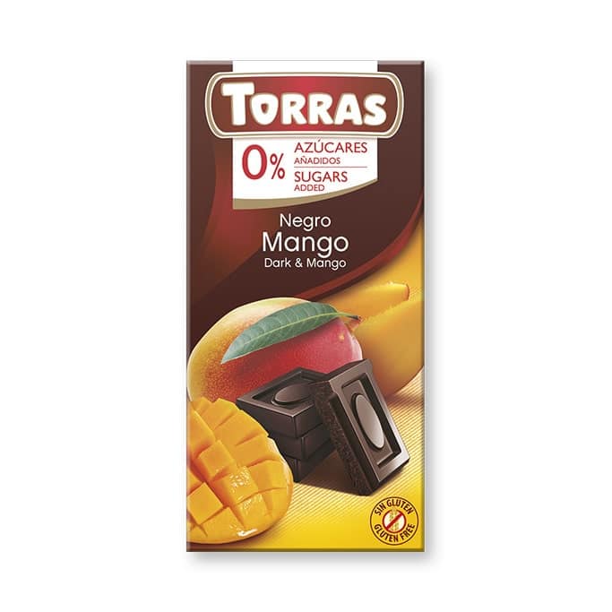 Torras Classic Temna čokolada z mangom 75 g - Fit Renko Team